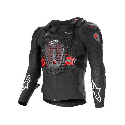 Gilet de protection Alpinestars BIONIC TECH V2 - BLACK RED - Motoblouz.com