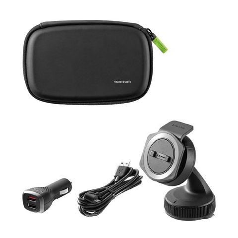 Support GPS TomTom Kit alimenté et câble pour GPS Rider 40, 42, 400 ...