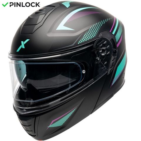 Modular helmet Grex G9.1 - EVOLVE COUPLE N-COM - LED - Motoblouz.com