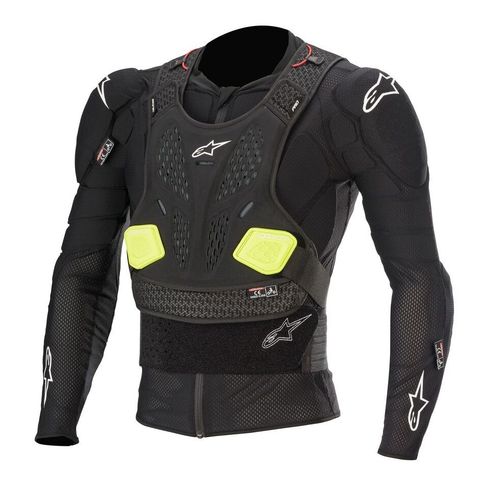 Gilet de protection Alpinestars BIONIC TECH V2 - BLACK RED - Motoblouz.com