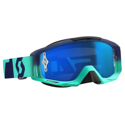 Cross goggles Scott TYRANT OXIDE BLEU TURQUOISE ECRAN BLEU ELECTRIC ...