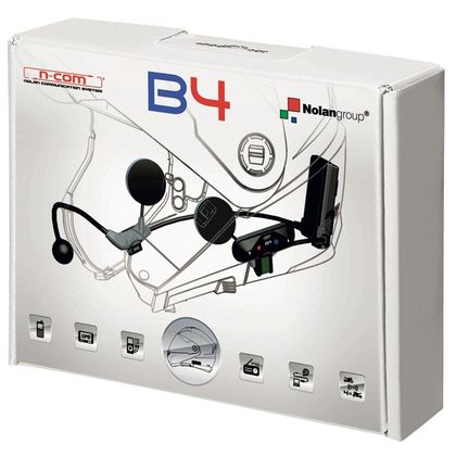 Intercom Nolan B4 N104 EVO/N104/N44/N40 - Motoblouz.com