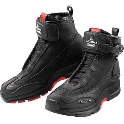 Chaussures Icon ACCELERANT WATERPROOF BOOT - Motoblouz.com