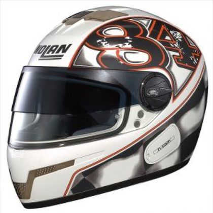 Casque intégral Nolan N84 PADDOCK N-COM - Motoblouz.com
