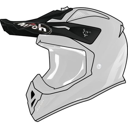 Visière TT Airoh POUR CASQUE AVIATOR ACE - Motoblouz.com