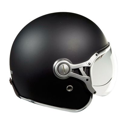 Casque jet Exklusiv RIDER - NOIR MAT - Motoblouz.com
