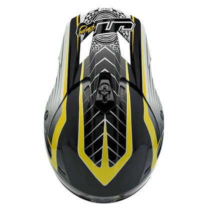 Cross helmet JT Racing ALS 2.0 - NOIR/GRIS/JAUNE FLUO - Motoblouz.com