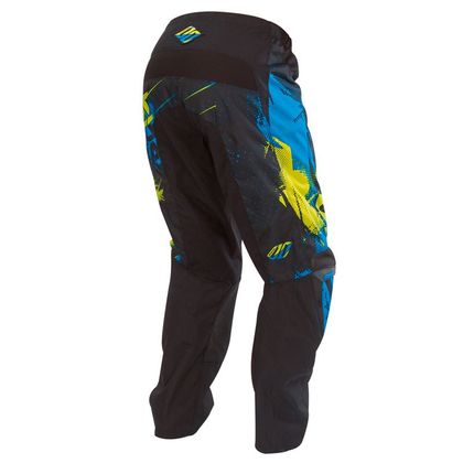 Crossbroek Shot DEVO CAPTURE PANT JAUNE BLEU ENFANT - Motoblouz.com