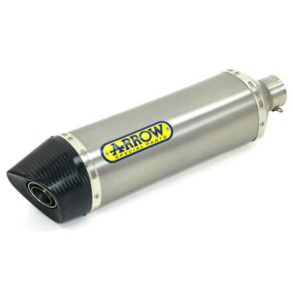 Silencer Arrow Race-Tech Titanium with carbon fibre end cap - Motoblouz.com