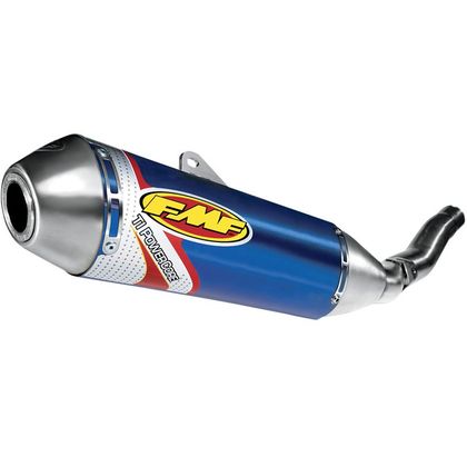 Silencieux FMF Ti PowerCore anodisé Tout terrain - Motoblouz.com