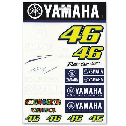 Stickers VR 46 BIG - Motoblouz.com