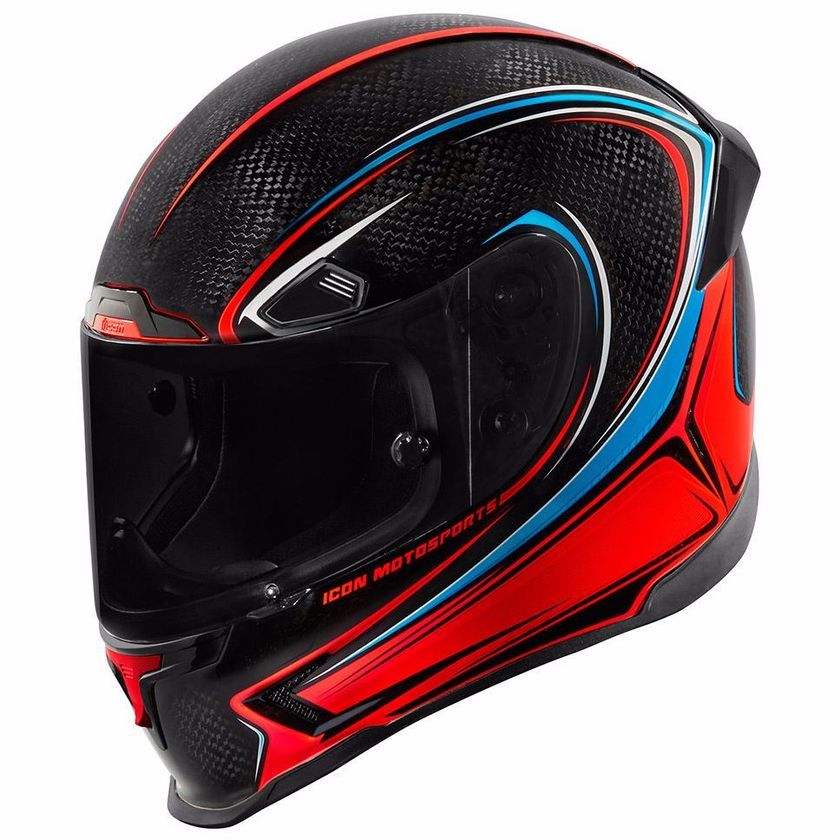 Full-face helmet Icon AIRFRAME PRO - HALO CARBON - Motoblouz.com