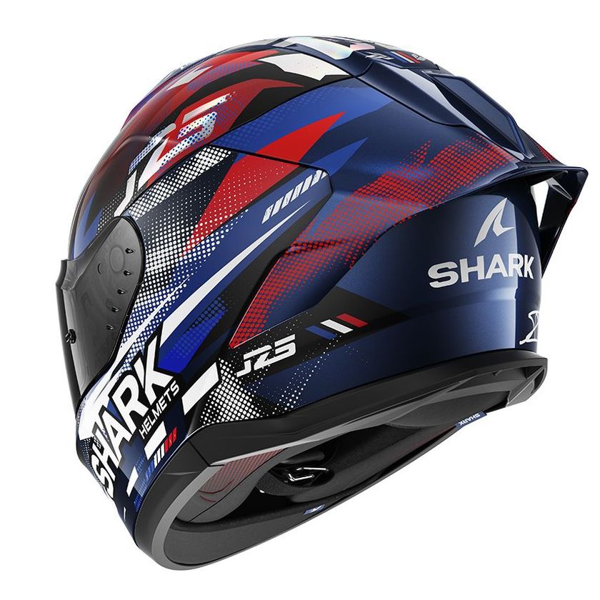 Full-face helmet Shark SKWAL CUP REPLICA ZARCO GP DE FRANCE - Motoblouz.com