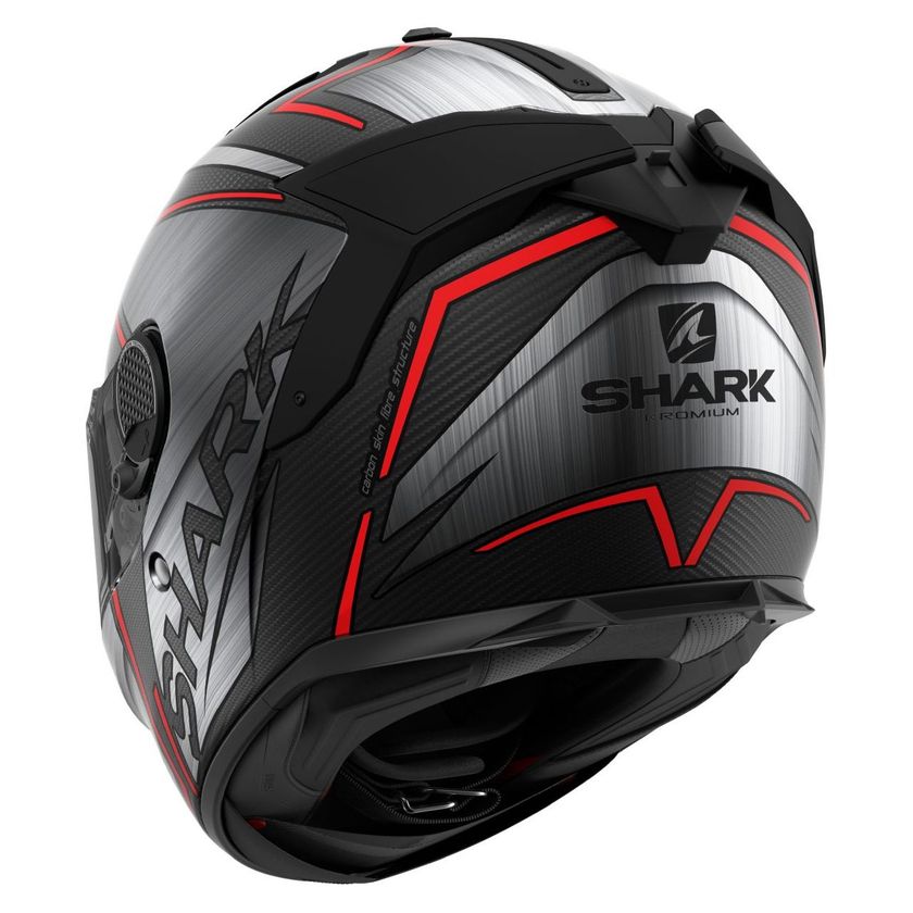 Casque intégral Shark SPARTAN GT PRO CARBON - KROMIUM - Motoblouz.com