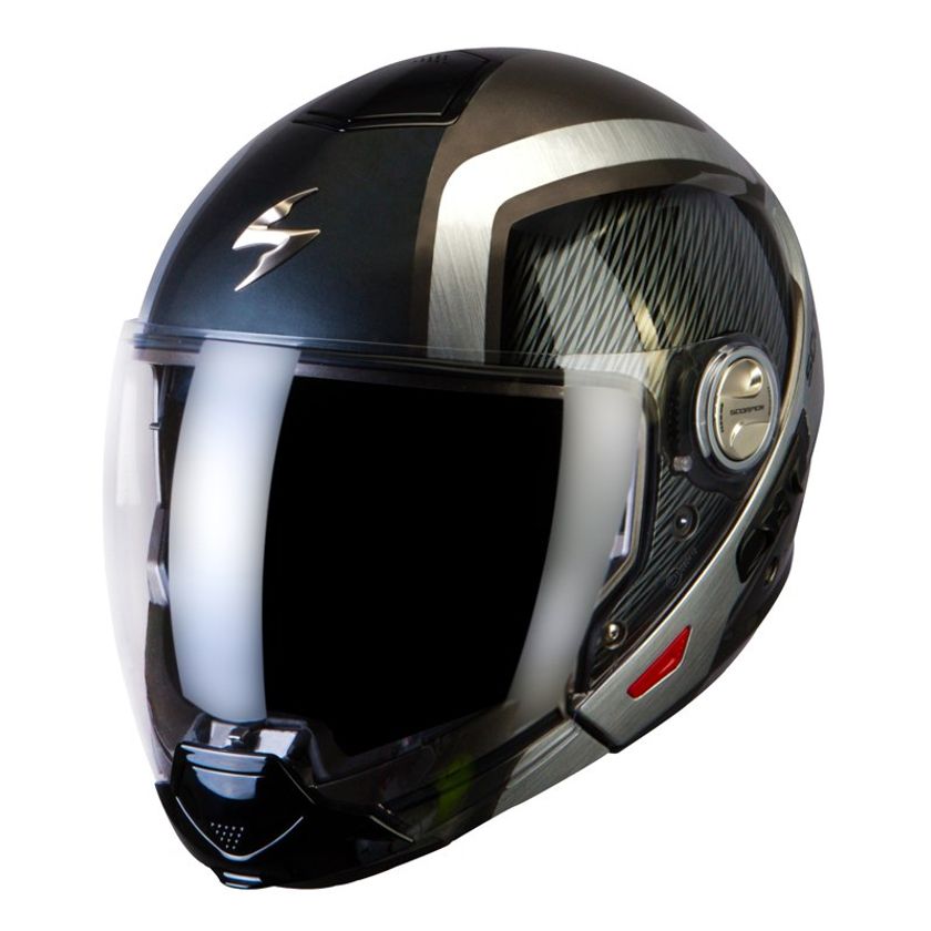 Klapphelm Scorpion Exo EXO-300 AIR - GRID - Motoblouz.com