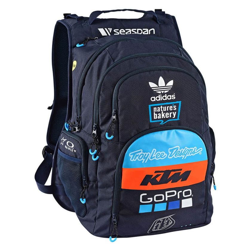 Rucksack TroyLee design TLD TLS KTM TEAM BACKPACK - NAVY - Motoblouz.com