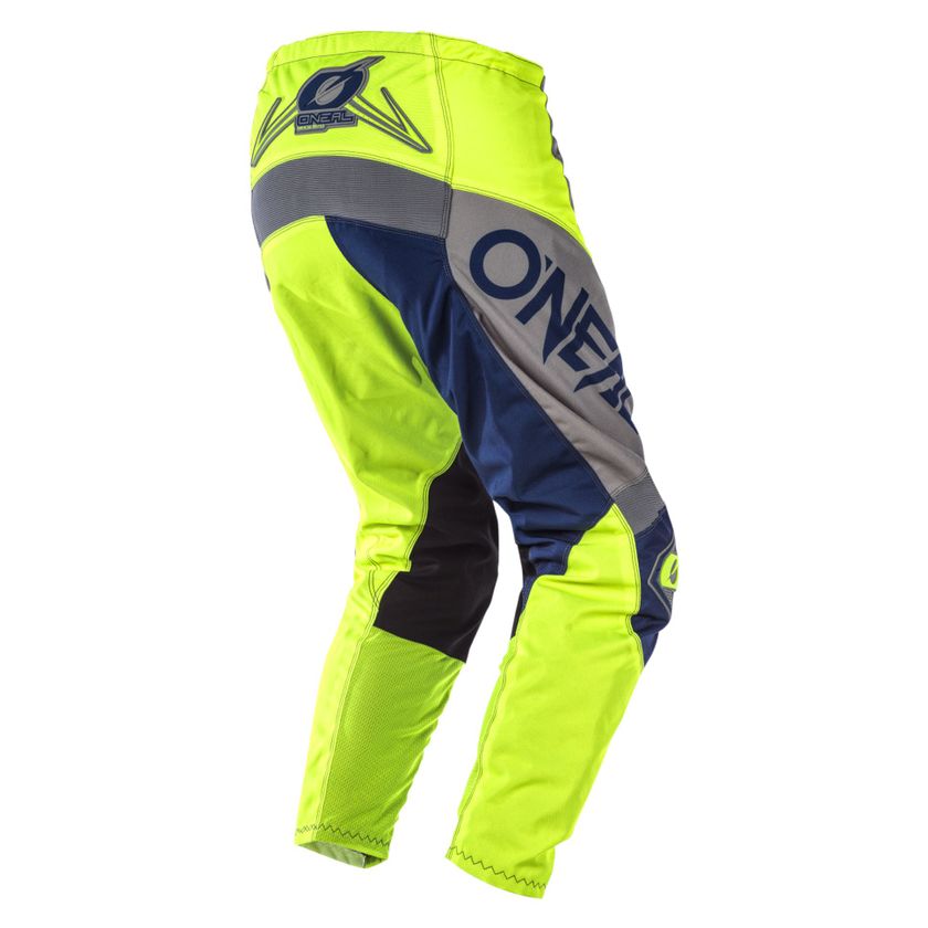 Cross pants O'Neal ELEMENT YOUTH - FACTOR - GRAY BLUE NEON YELLOW ...