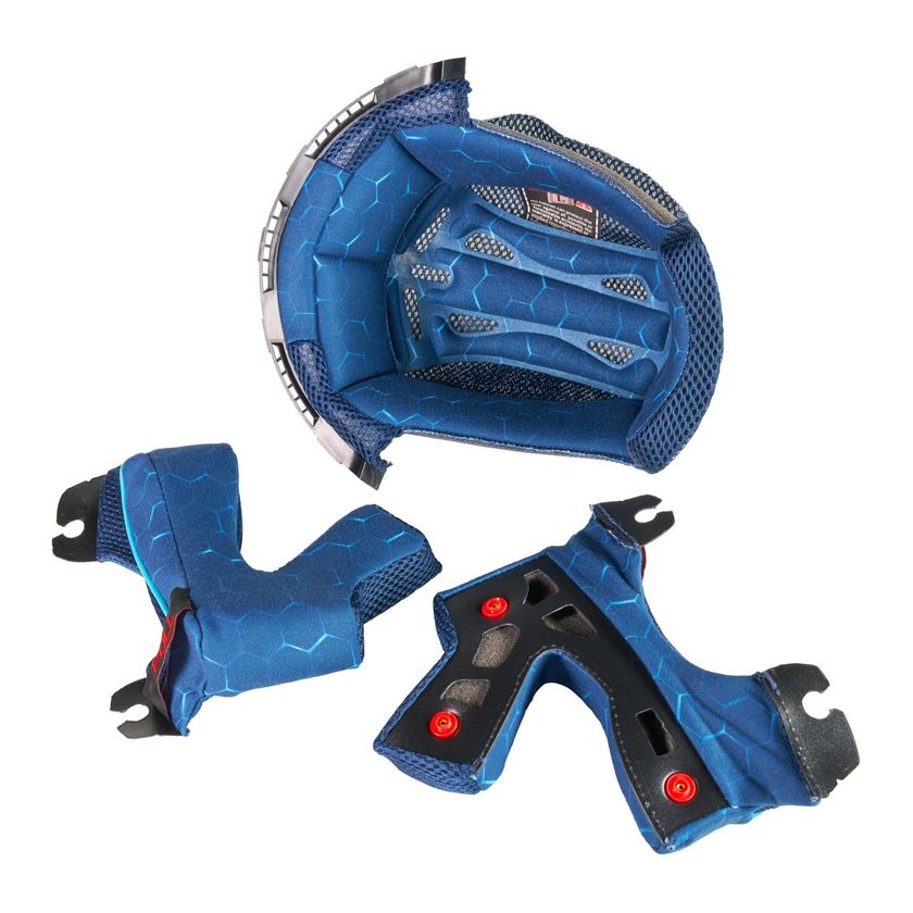 Cheek foam and TT inner liner Kini Red Bull MXC1 - Motoblouz.com