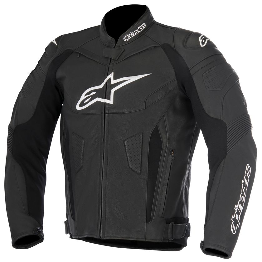 Motorbike Jacket Alpinestars GP PLUS R V2 - BLACK - Motoblouz.com