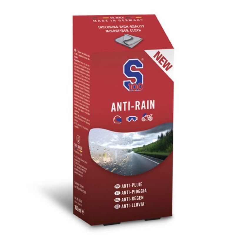 Rain repellent spray S100 100 ml Microfibre cloth included 1 Universal ...