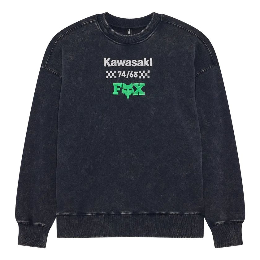 Sweat Fox KAWASAKI CREW - Motoblouz.com