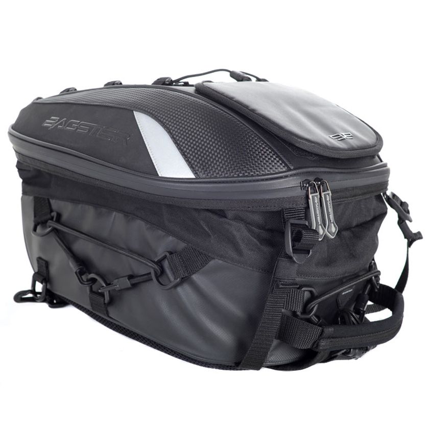 Sacoche de selle Bagster BLACK SPIDER (15 à 23 Litres) 1 universel ...