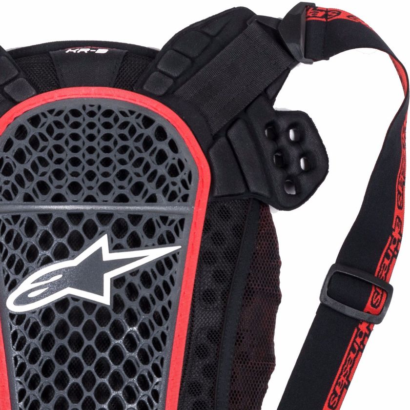 Rückenprotektor mit Trägern Alpinestars NUCLEON KR-3 - Motoblouz.com