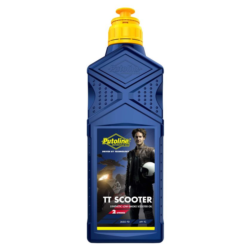 Engine oil Putoline 2 Stroke TT Scooter 1L 1 Universal - Motoblouz.com