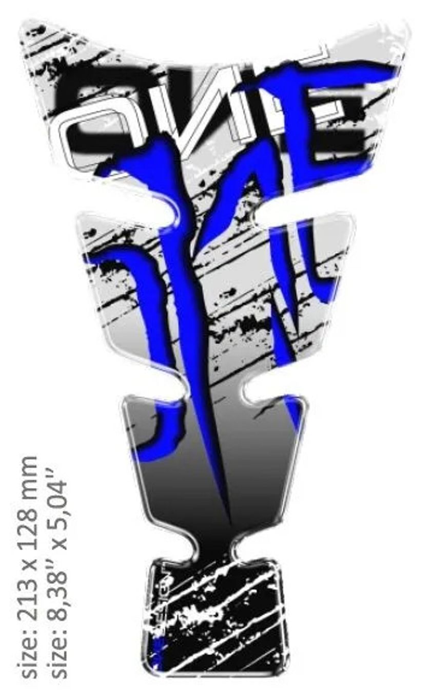 Tank cover A-Style Pad 1 Universal - Motoblouz.com