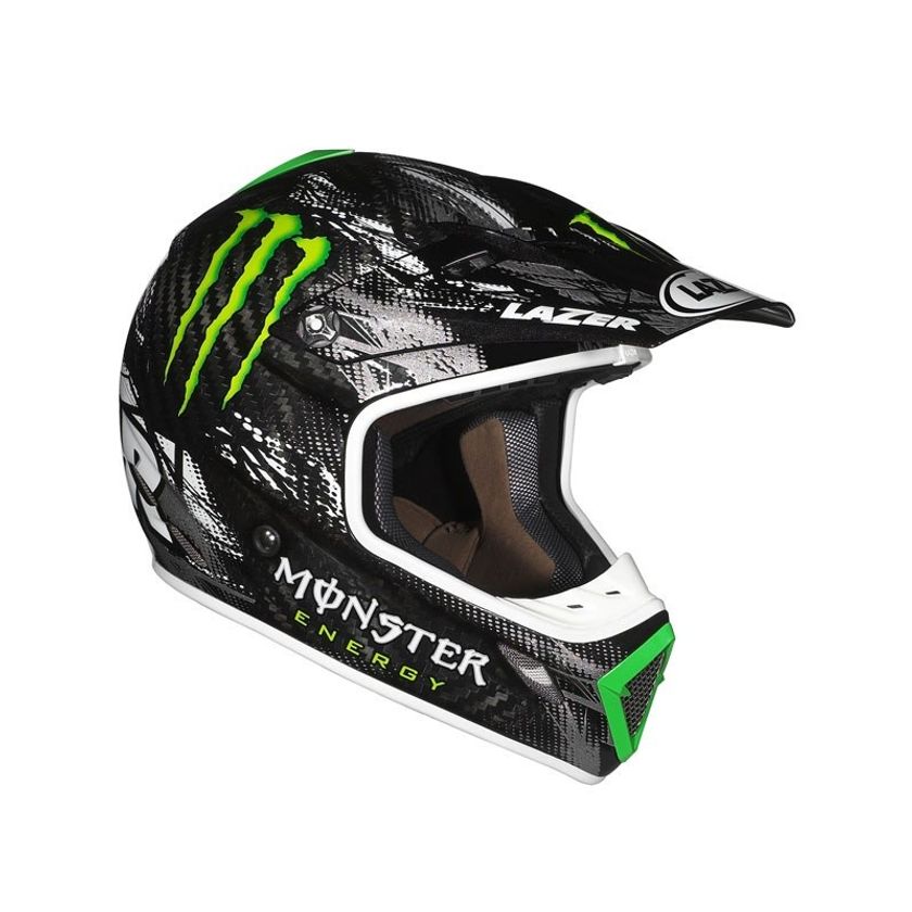 Cross-Helm Lazer MX7 EVO CARBON ULTRA LIGHT MONSTER - Motoblouz.com