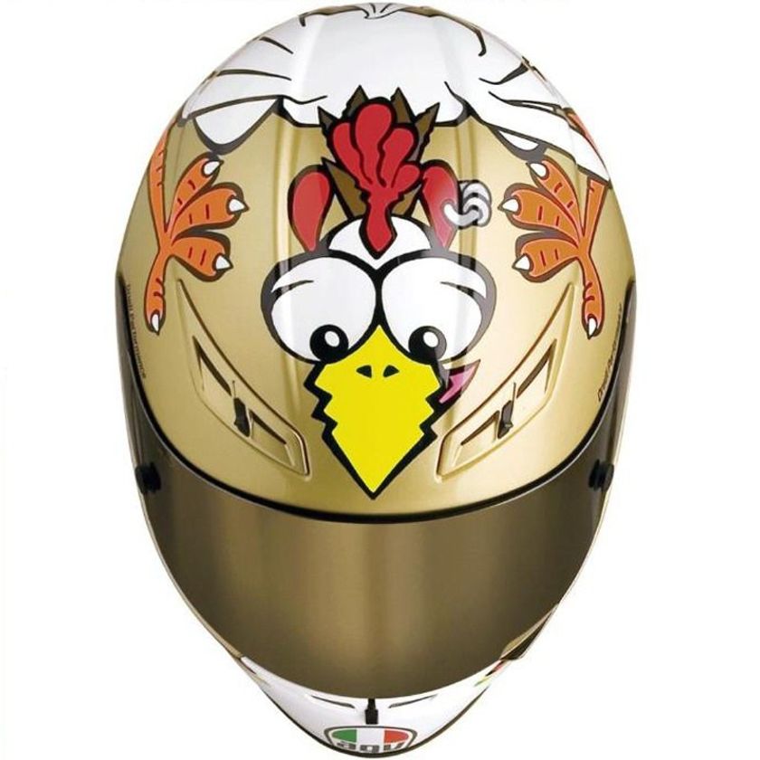 Full-face helmet AGV GP TECH THE CHICKEN - Motoblouz.com