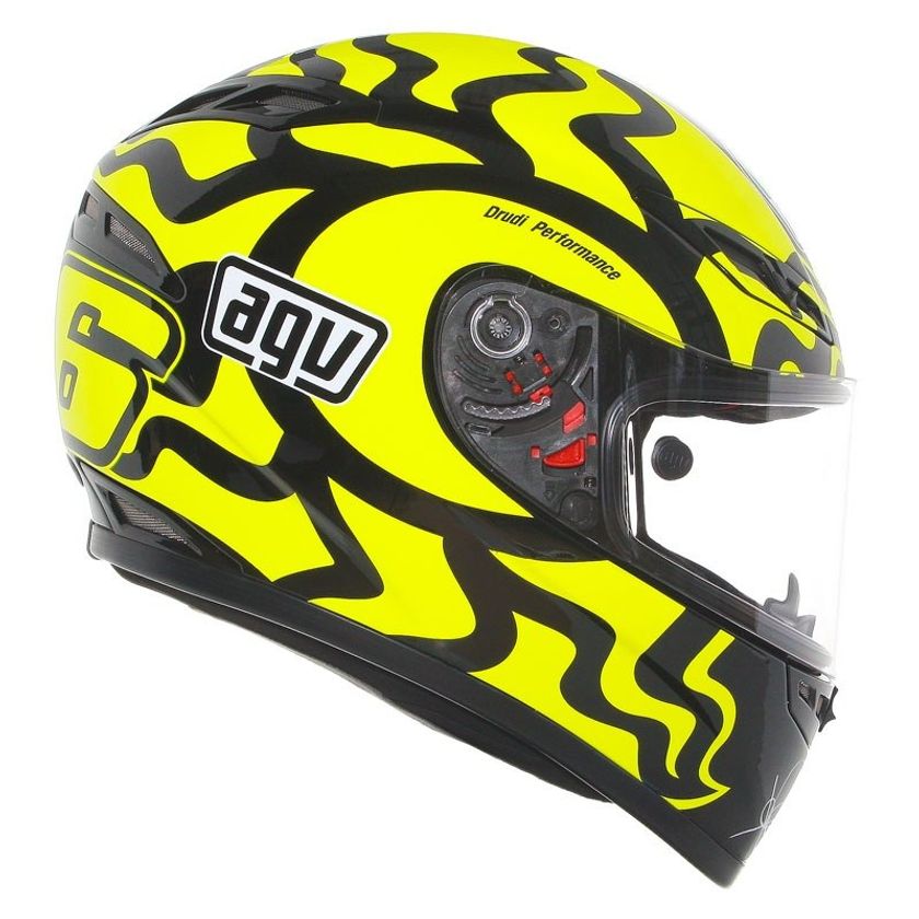 Casque intégral AGV GP TECH WINTER TEST - Motoblouz.com
