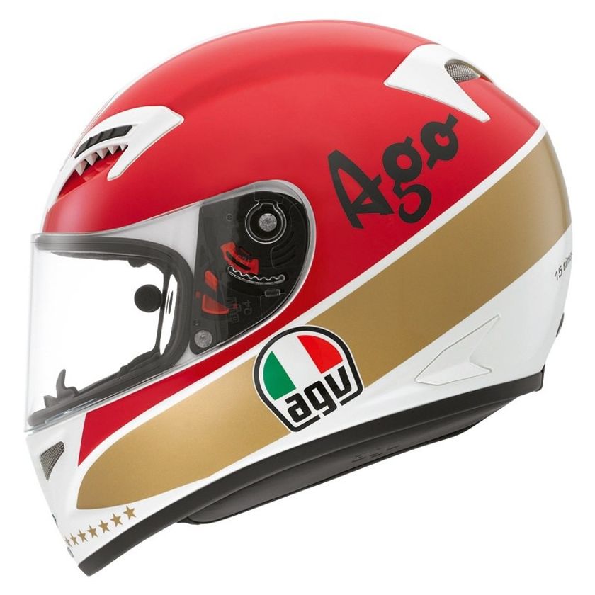 Integralhelm AGV GRID GIACOMO AGOSTINI - Motoblouz.com