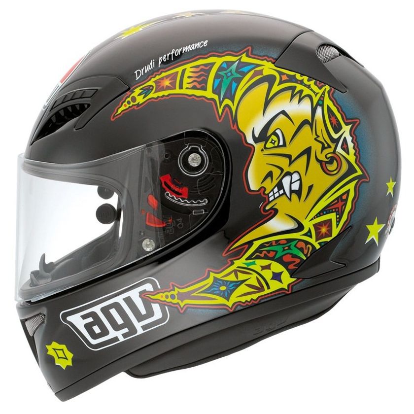 Casque intégral AGV GRID SUN / MOON 46 - Motoblouz.com