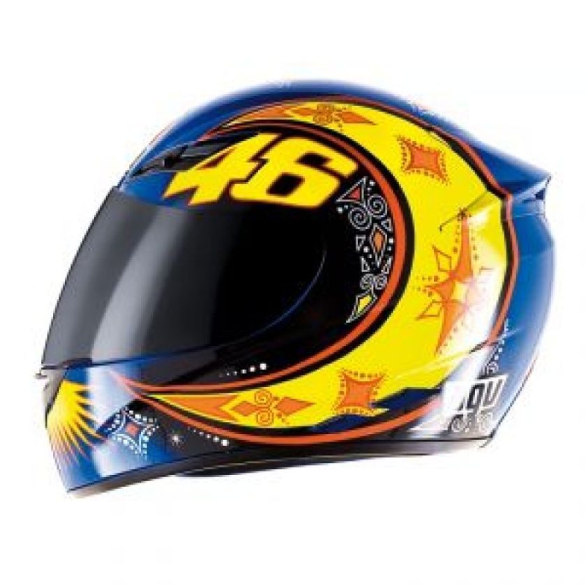 Casque intégral AGV K-3 ROSSI MOTO GP - Motoblouz.com
