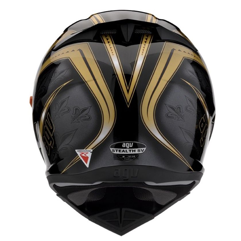 Casque intégral AGV STEALTH SV MULTI FLORENCE - Motoblouz.com
