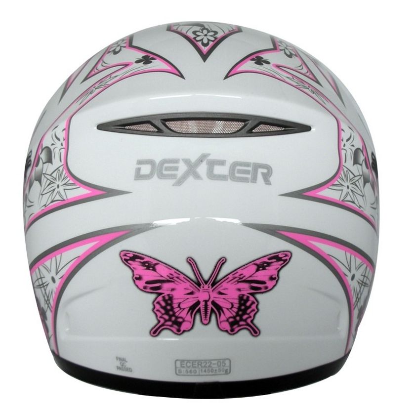 Casque Dexter D992 GRAPHIC ROSE - Motoblouz.com
