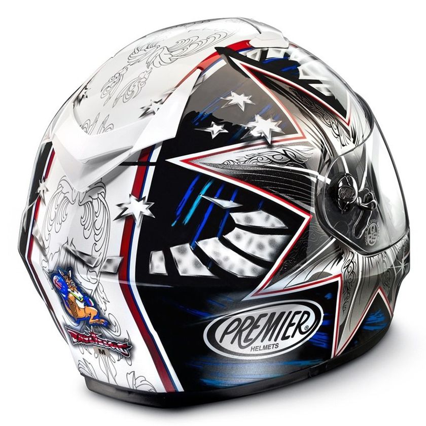 Full-face helmet Premier DRAGON EVO BAYLISS - Motoblouz.com