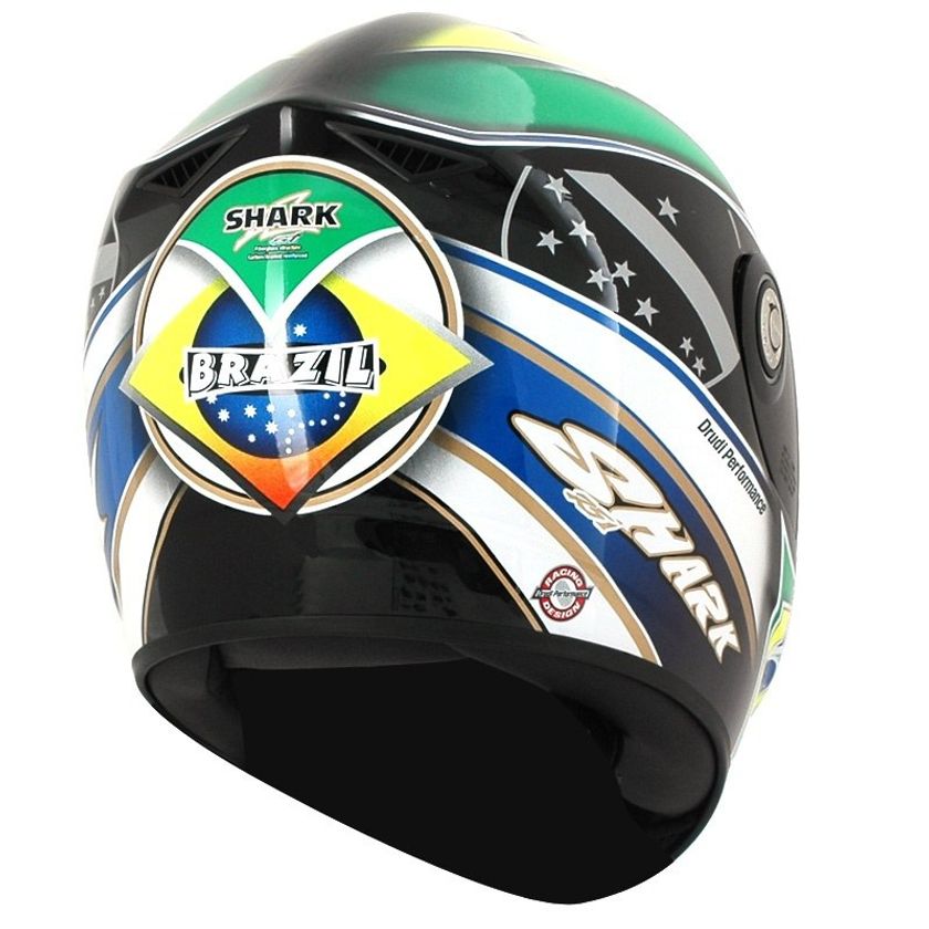 Full-face helmet Shark RSI BRAZIL - Motoblouz.com