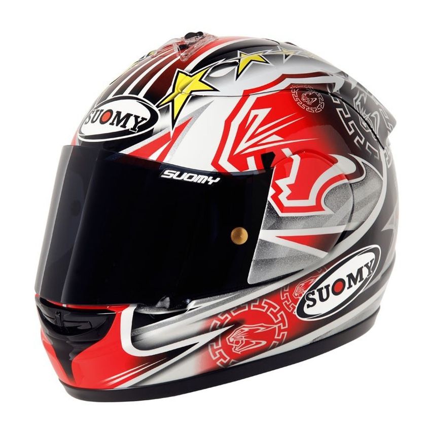 Casque intégral Suomy EXCEL BIAGGI REPLICA - Motoblouz.com