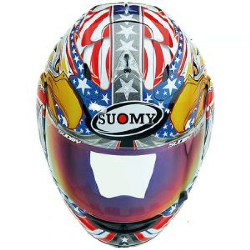 Casque intégral Suomy EXTREME USA BLACK EAGLE - Motoblouz.com