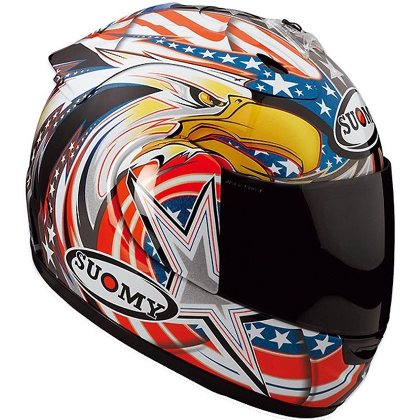 Casque intégral Suomy EXTREME USA BLACK EAGLE - Motoblouz.com