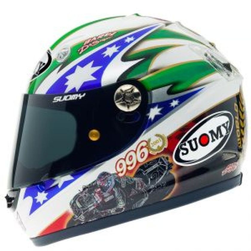 Casque intégral Suomy VANDAL BAYLISS 2008 WORLD CHAMPION REPLICA ...