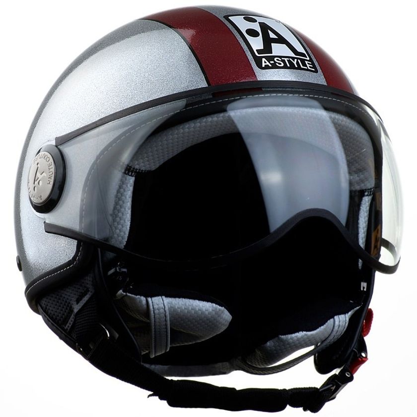 Casque jet A-Style VIPER GLITTER - Motoblouz.com