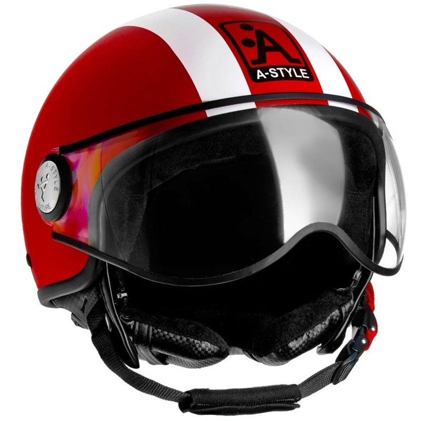 Casque jet A-Style VIPER COLORES - Motoblouz.com