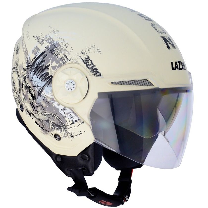 Casco jet Lazer BOLERO NOSTALGIE - Motoblouz.es