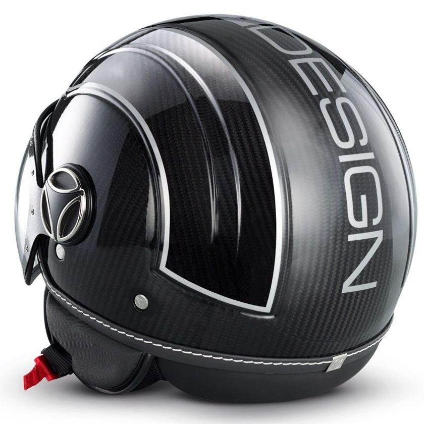 Casque jet Momo Design AVIO FULL CARBON - Motoblouz.com