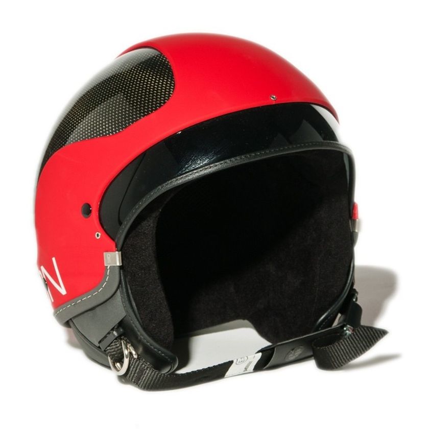 Casque jet Momo Design KOMPOLIGHT ROSSO - Motoblouz.com