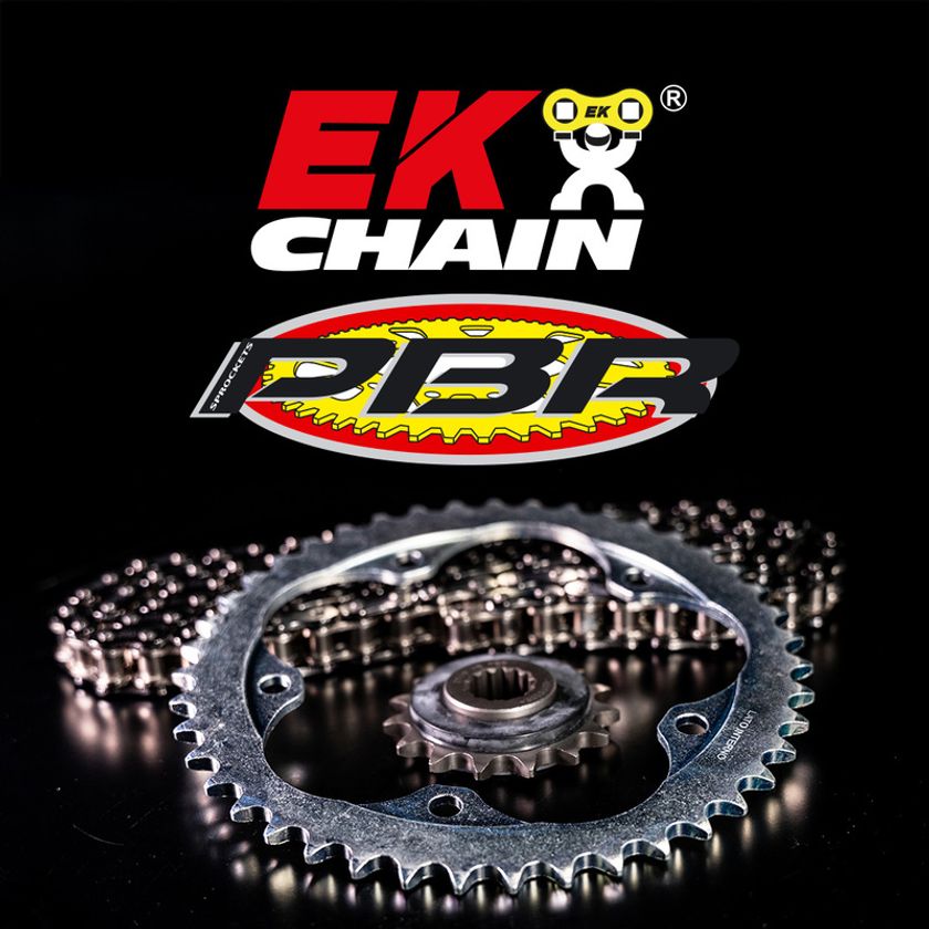 Ketten-Satz EK CHAIN EK/PBR 525ZVX3 15/39 - standard Kettenrad ...