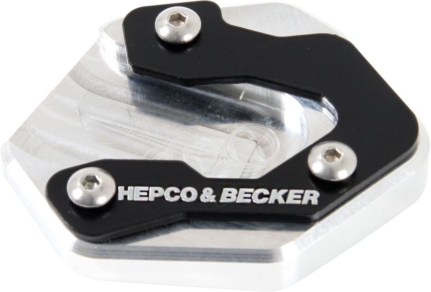 Stand extension Hepco & Becker side - black/silver - Motoblouz.com